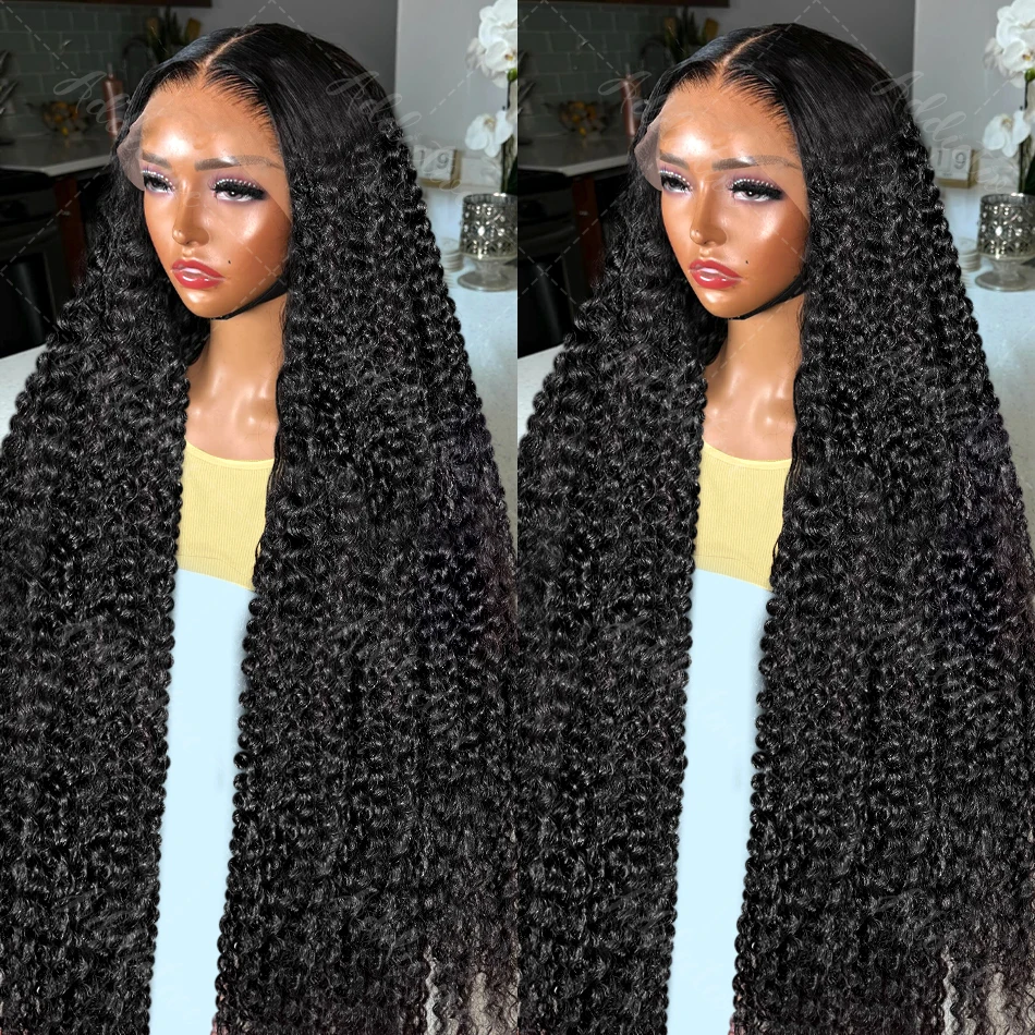 Peruca-brasileira-de-renda-encaracolada-frontal-para-mulheres-peruca-de ...