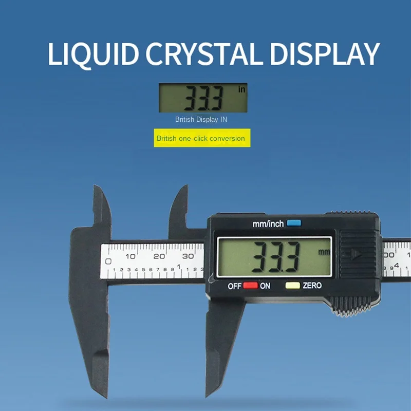 Carbon Fiber Dial Vernier Caliper Gauge Micrometer | Vernier Caliper ...