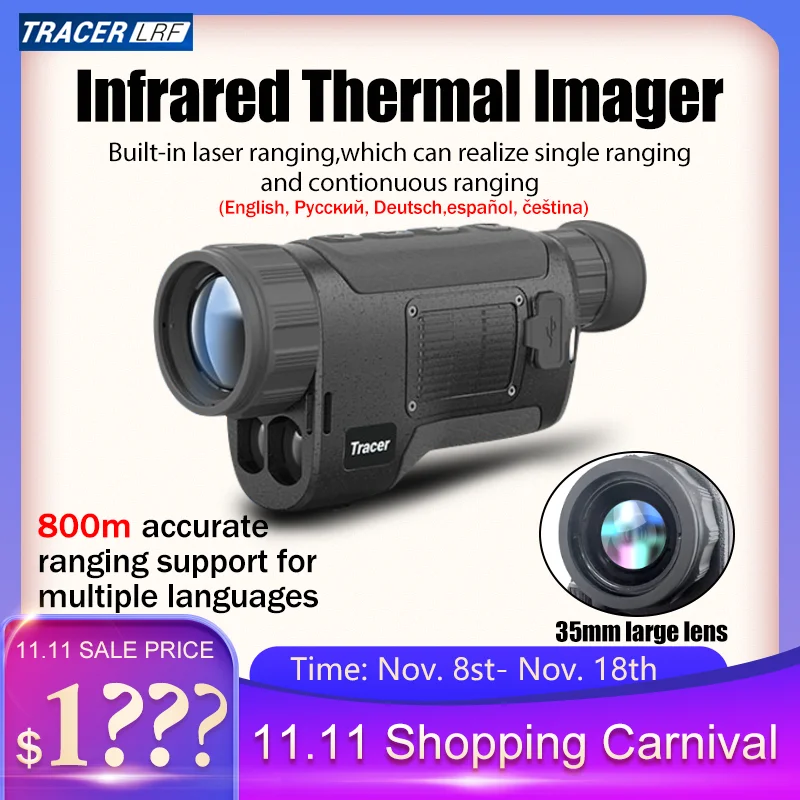 TRACER-LRF-Thermal-imager-for-hunting-Handheld-Night-Vision-Detector ...