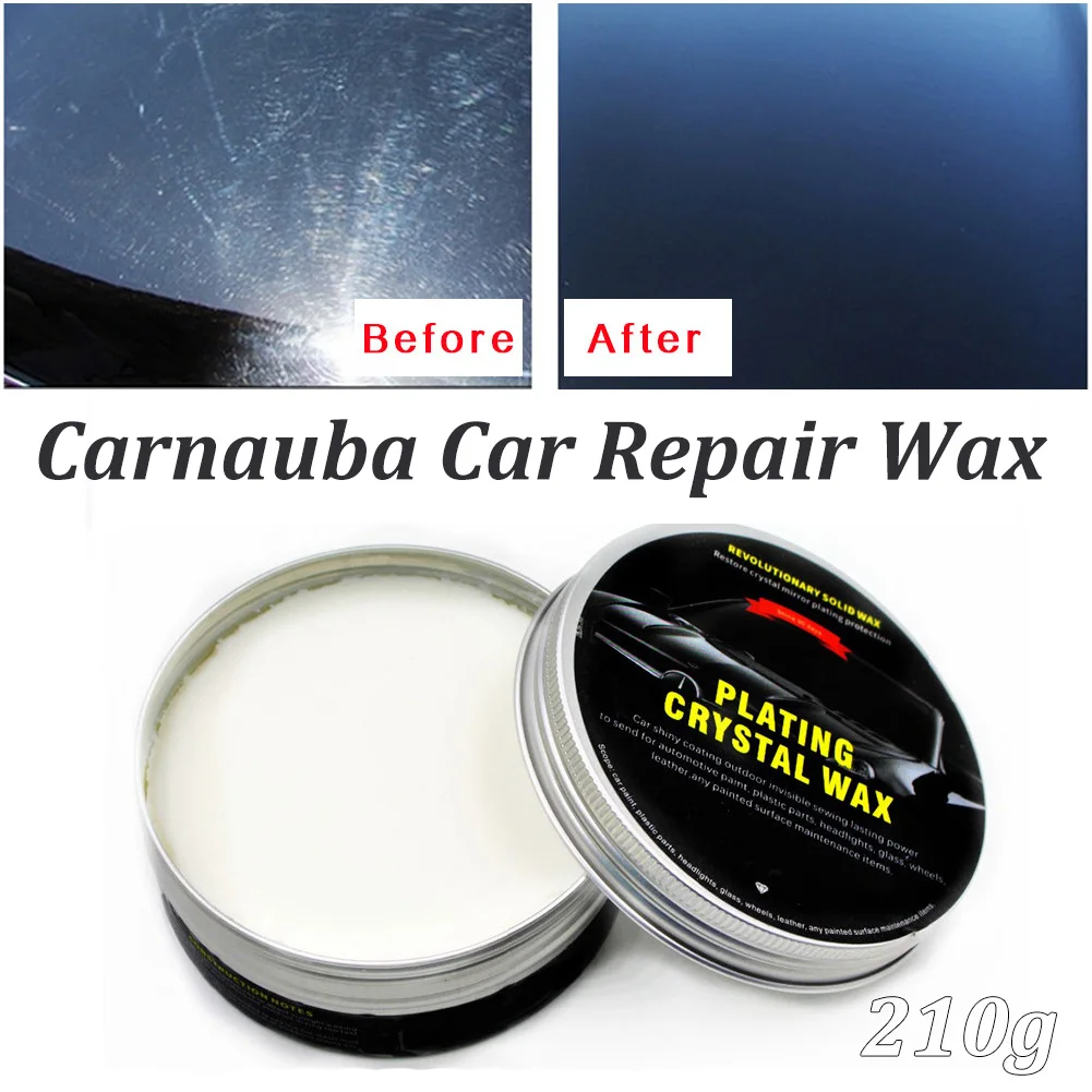 Premium-Carnauba-Car-Wax-Crystal-Hard-Wax-Paint-Care-Scratch-Repair ...