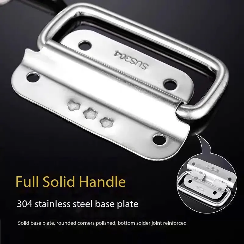 304-Stainless-Steel-Furniture-Handle-Cabinet-Door-Drawer-Iron-Wooden ...