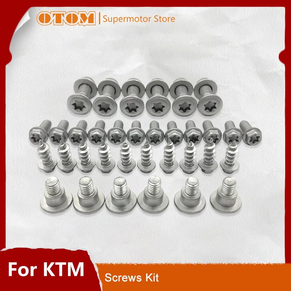 OTOM Motocross M6 M8 Full Motorcycle Screw Set Shock Absorber Plate ...