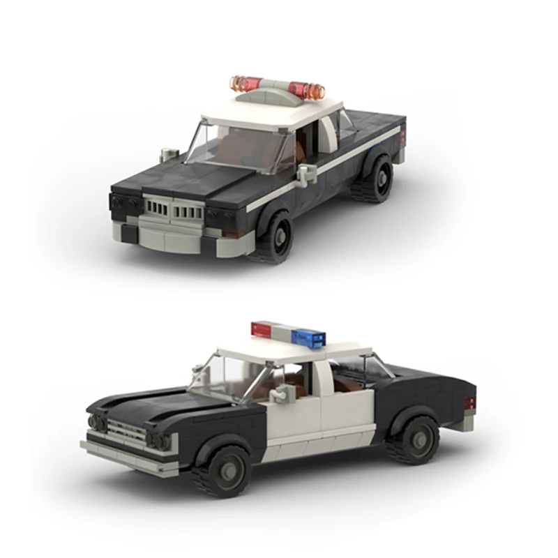 Cidade-Pol-cia-SWAT-Equipe-Vintage-Classic-Transporter-MOC-Roadster ...