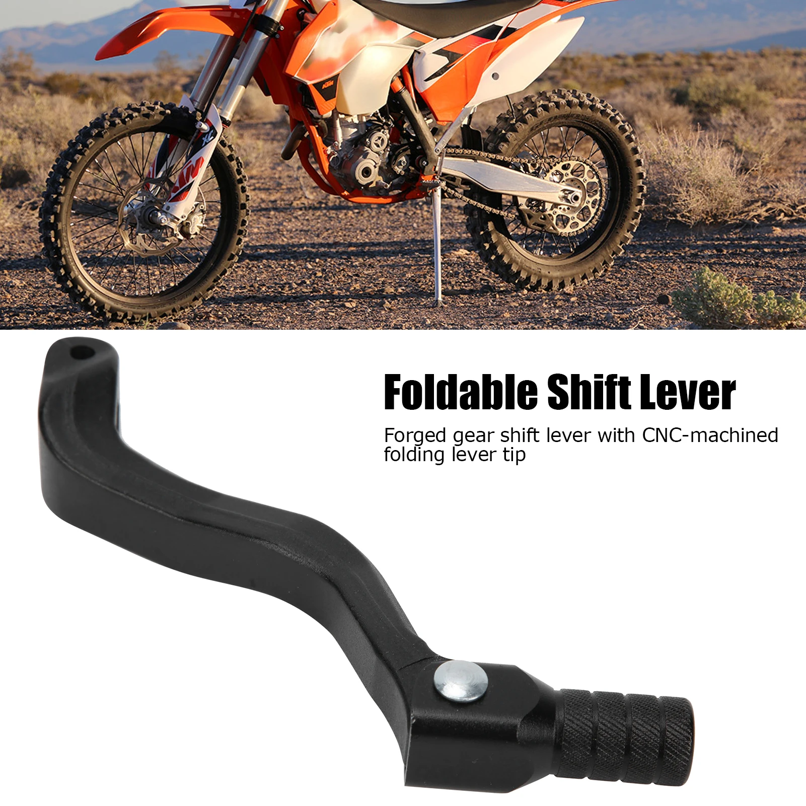 Gear Lever Motorcycle Folding Gear Shifter CNC Machined Replacement for ...