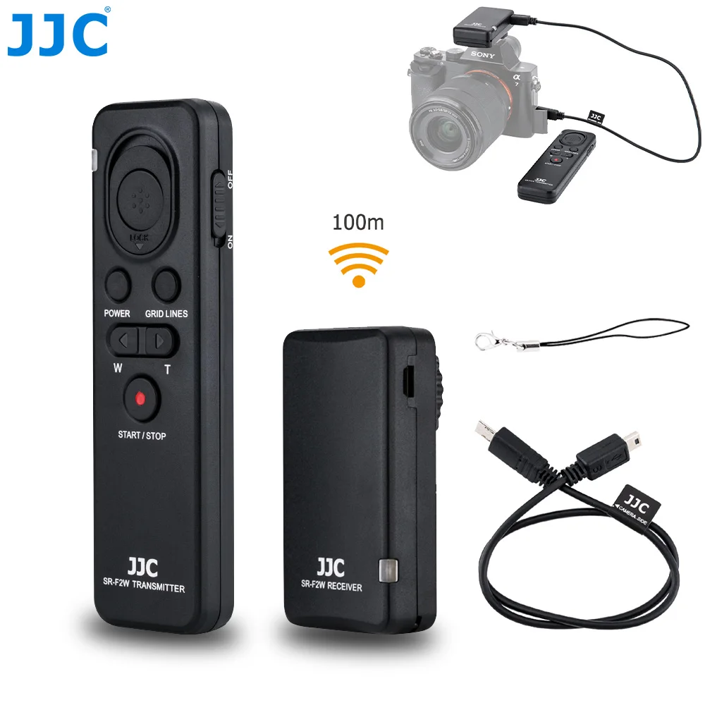 Jjc Rmt-vp1k Wireless Remote Control Timer Shuter Release For Sony A7iv A7iii A7siii A7riv A6600 ...