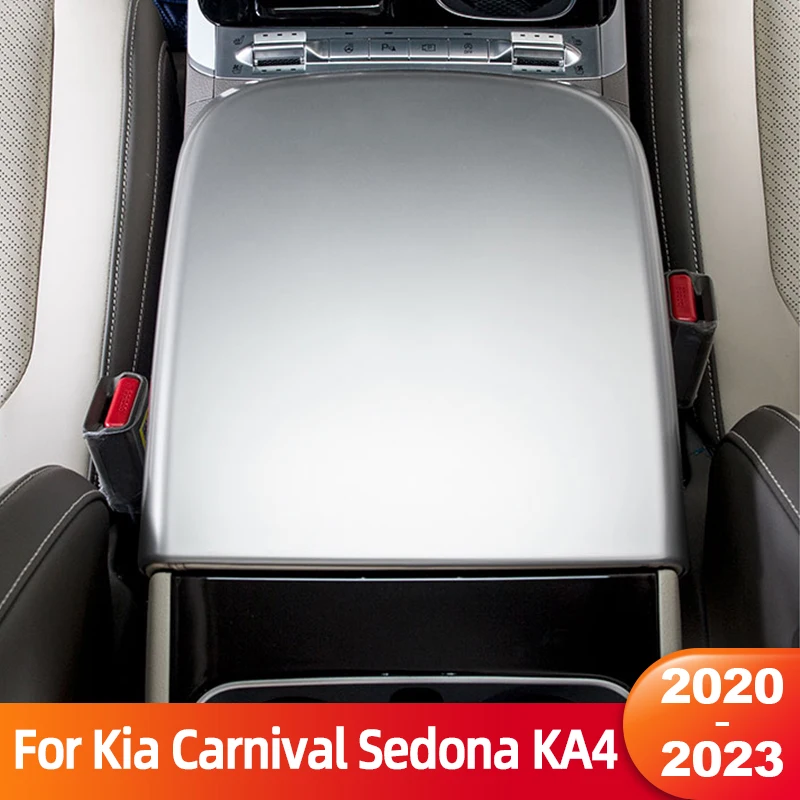 기아 카니발 세도나 KA4 2020 2021 2022 2023 자동차 팔걸이 수납 박스 매트 방진 쿠션 커버 방수 액세서리| | - AliExpress