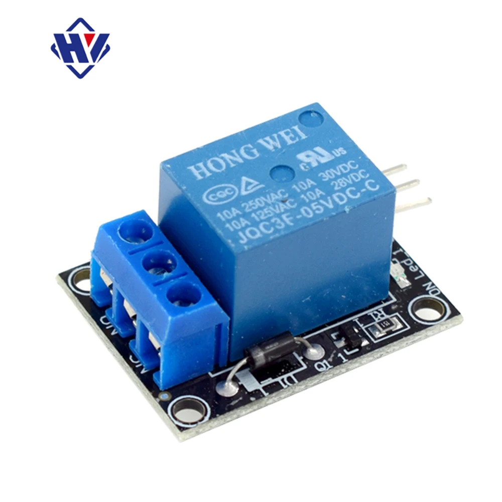 HW-482-KY-019-5V-One-1-Channel-Relay-Module-Board-Shield-For-PIC-AVR ...