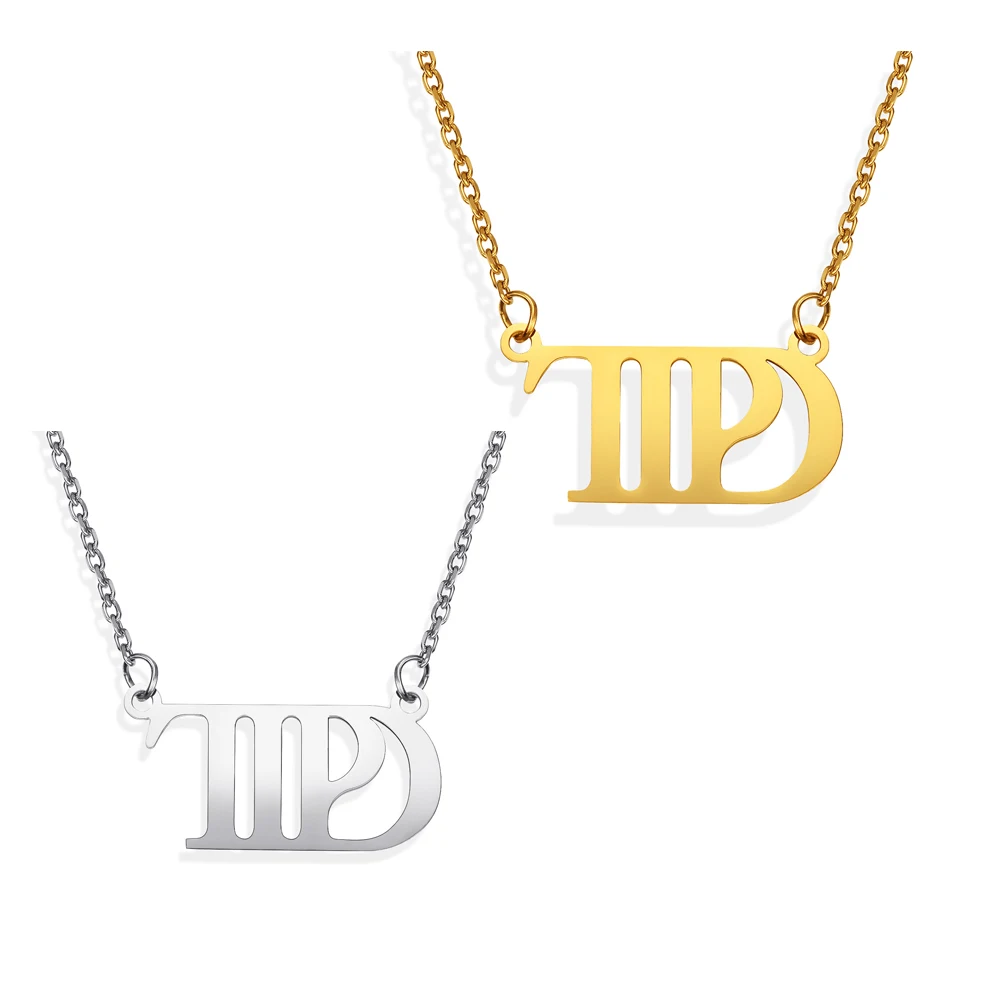 Famous-Singer-Taylor-TTPD-The-Tortured-Poets-Department-Necklace ...