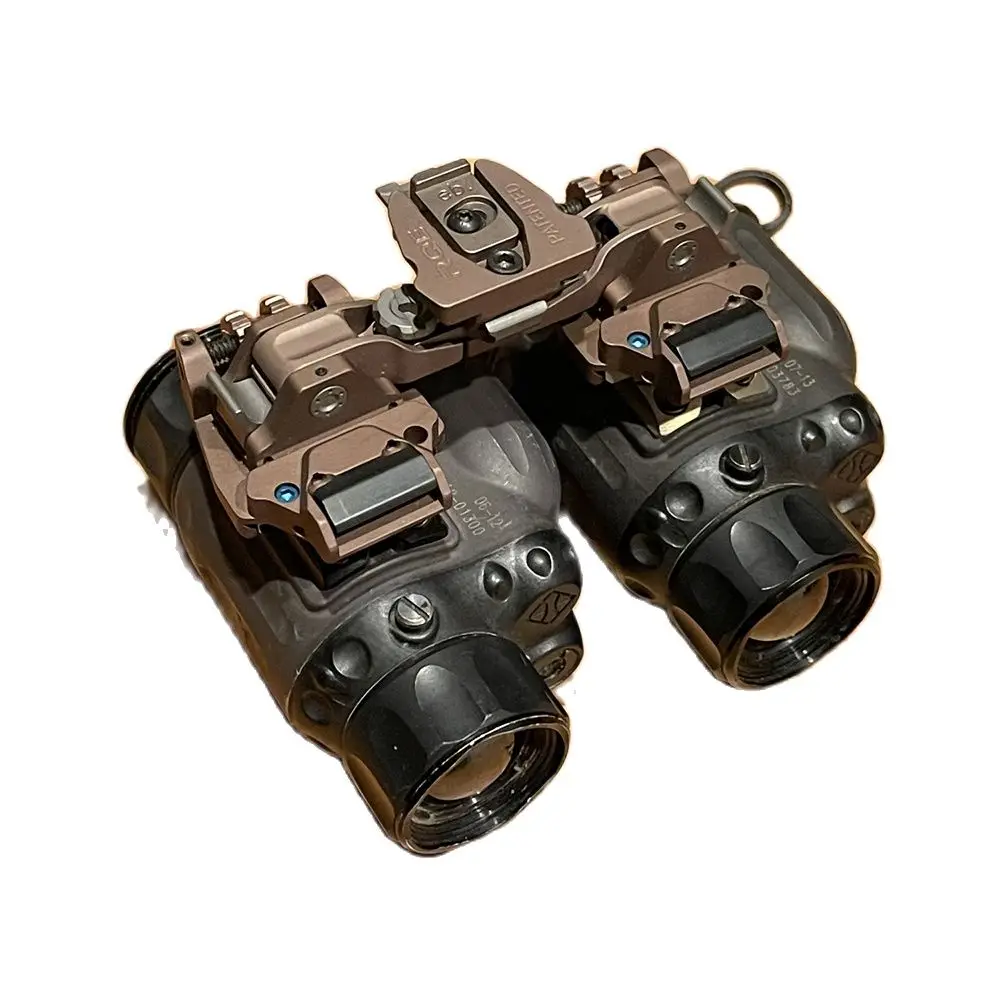 Tactical Metal Double Night Vision Goggles, Mount Capacete, NVG Suporte ...