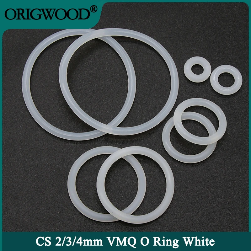 10pcs-VMQ-O-Ring-Gasket-Thickness-2-3-4mm-White-Waterproof-Washer-Round ...