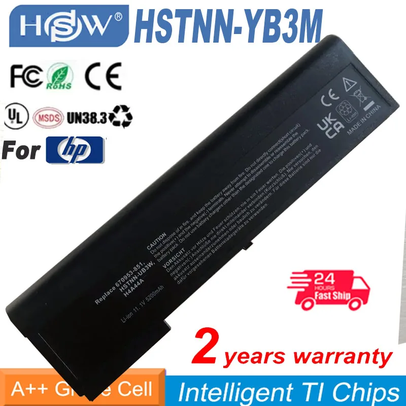 HSW-6-Cells-Battery-for-HP-EliteBook-2170p-HSTNN-YB3M-HSTNN-OB3L-HSTNN ...