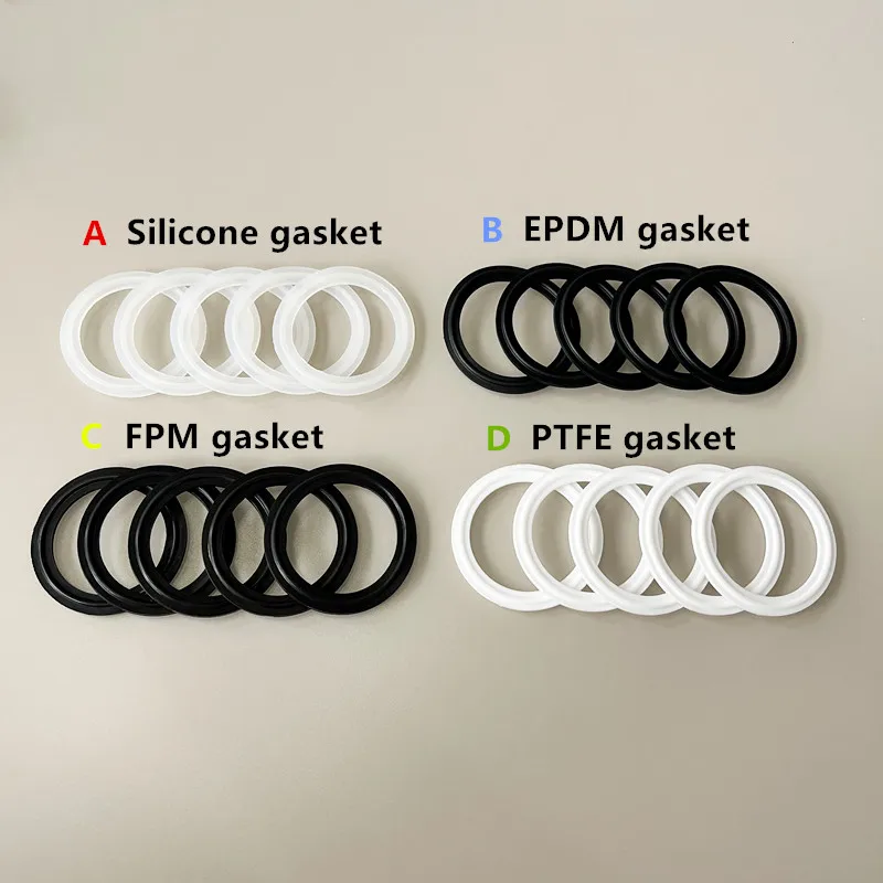 2"(51mm) OD64mm Tri Clamp Ferrule Silicone/PTFE/EPDM/FPM Sealing Strip ...