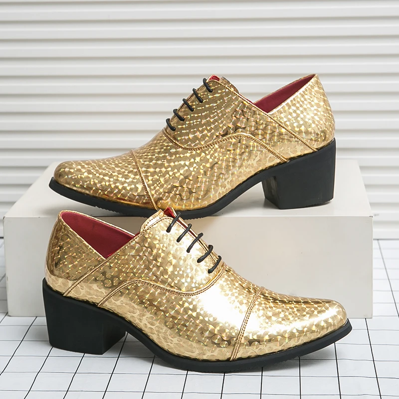 Luxury-Brand-Groom-s-Banquet-Men-s-Dress-Shoes-Pointed-Gold-Men-s-Split ...