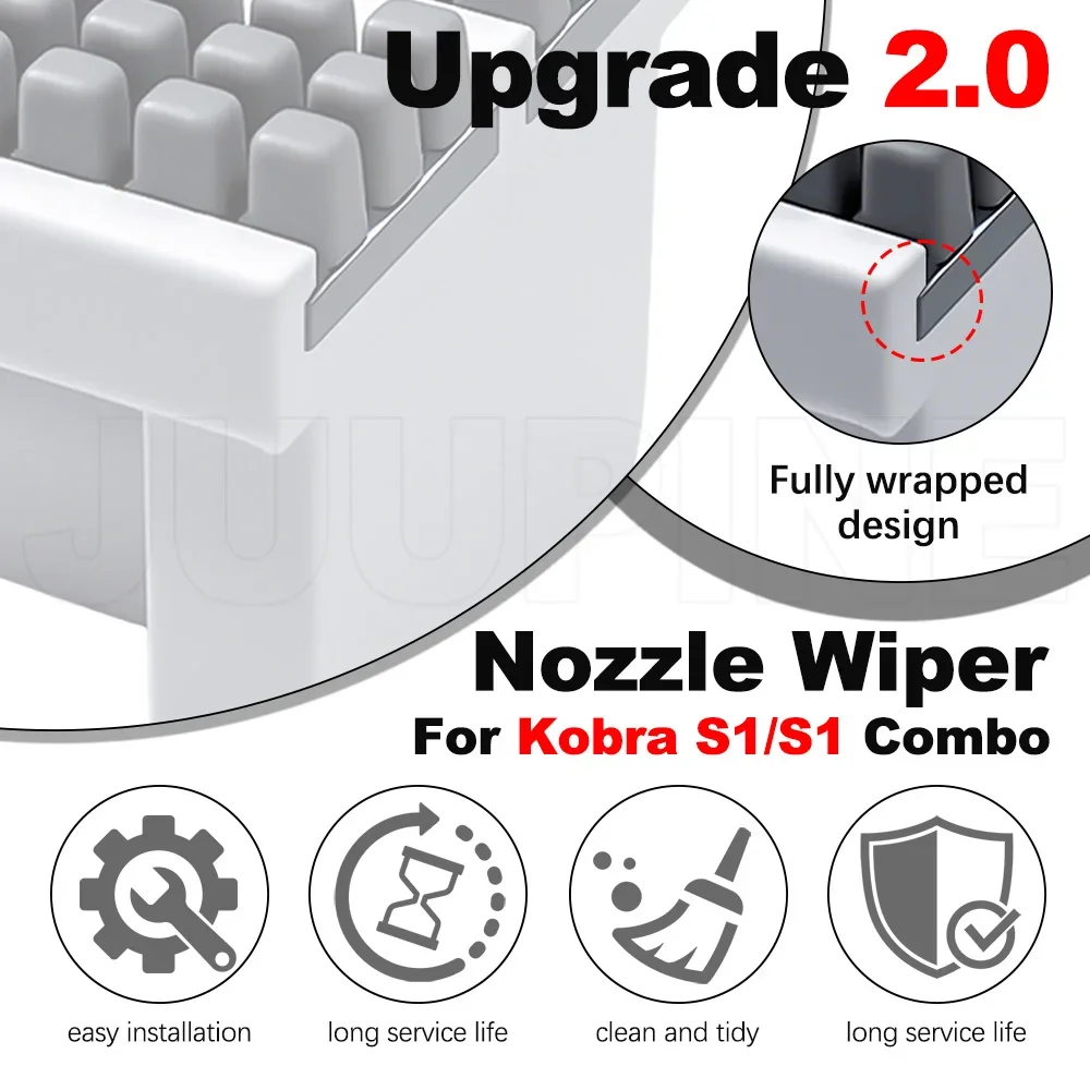 Für Kobra S1 Hotend Düse Wischer V 2,0 Düse Pinsel Silikon Reiniger Für ...