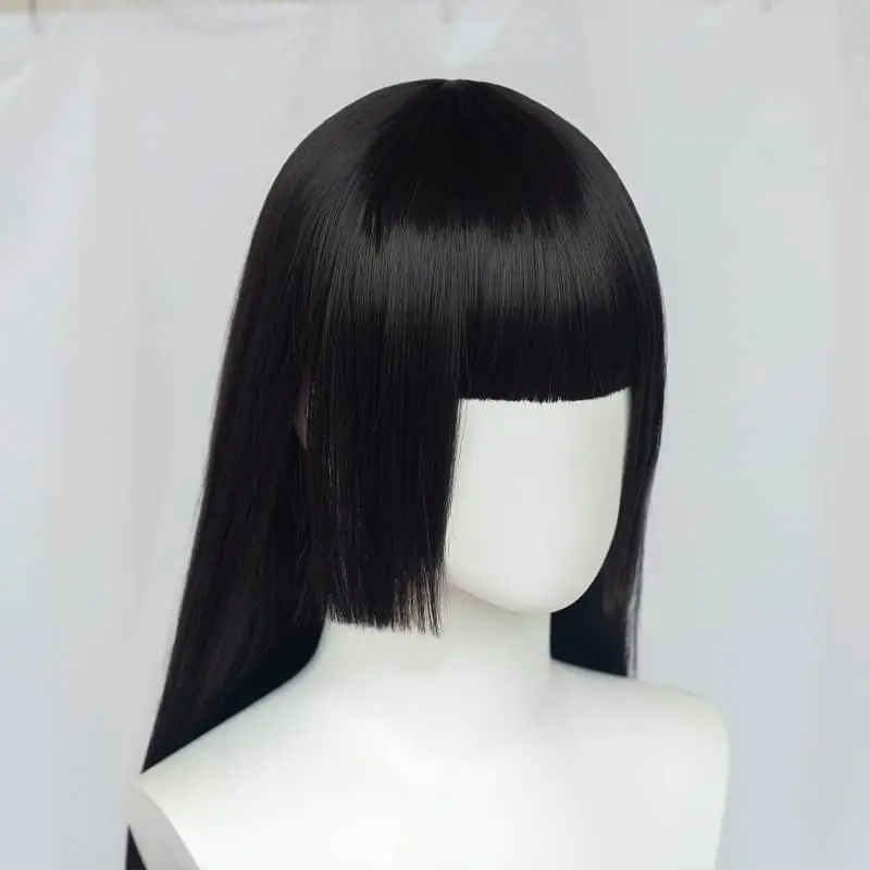 Compulsive Gambler Kakegurui Yumeko Jabami Black Long Synthetic ...