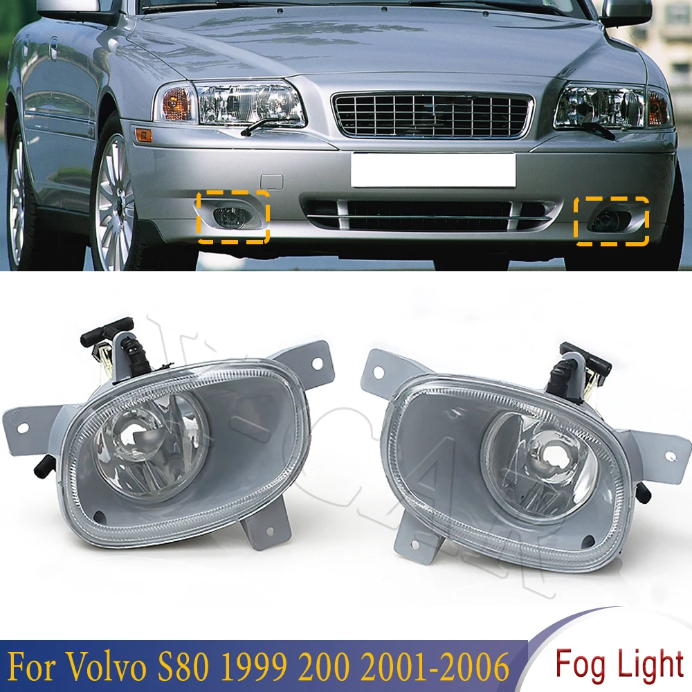 X-CAR-1-Pair-Car-Front-Bumper-Fog-Lights-Clear-Lens-With-No-Bulbs-For ...