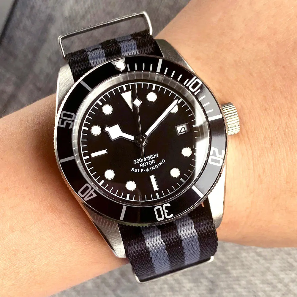 Corgeut Nh35 Pt5000 St1612 Movement Mechanical Watches Waterproof ...