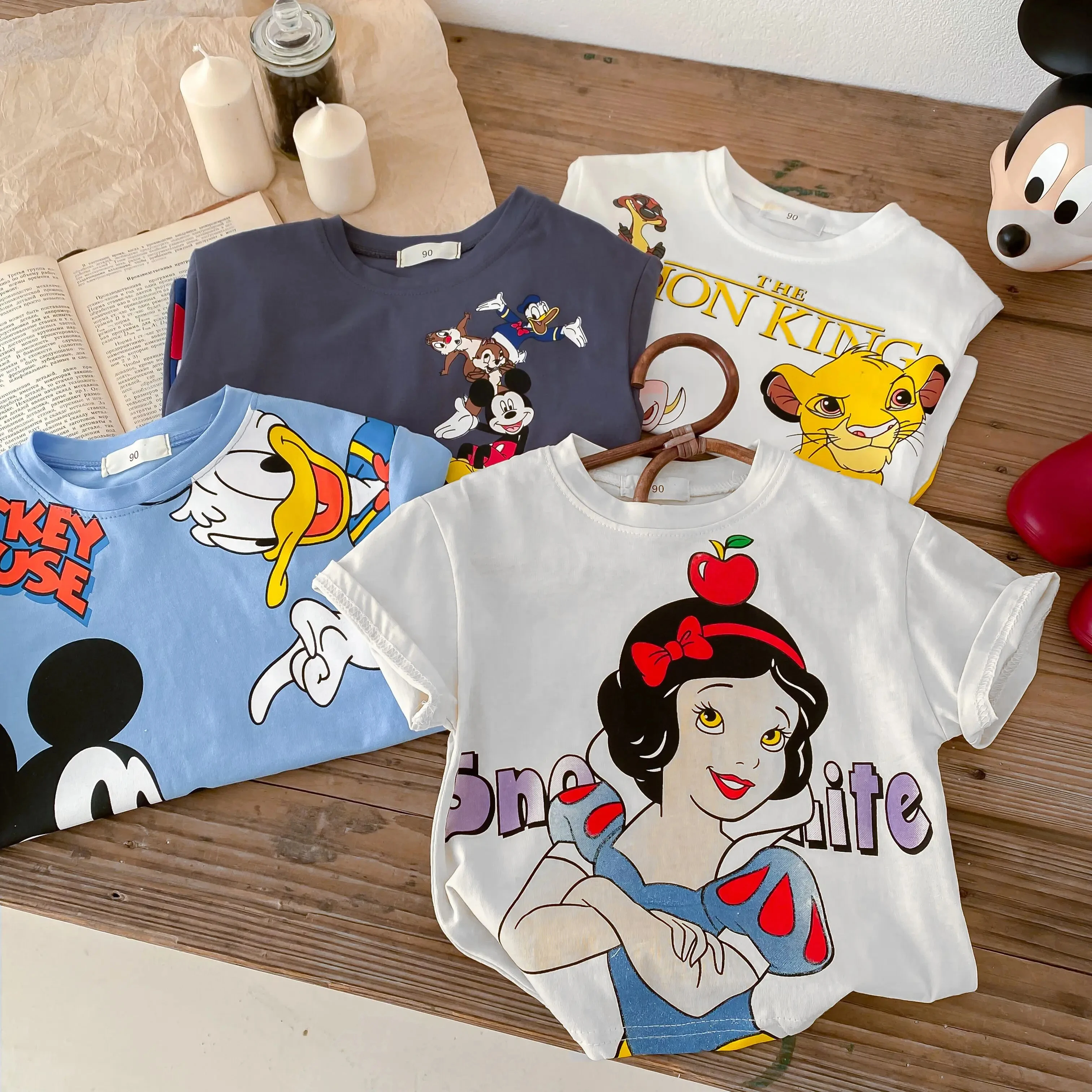 MINISO-2024-Summer-Children-T-shirts-Printed-Cartoon-Cute-Baby-Boys ...