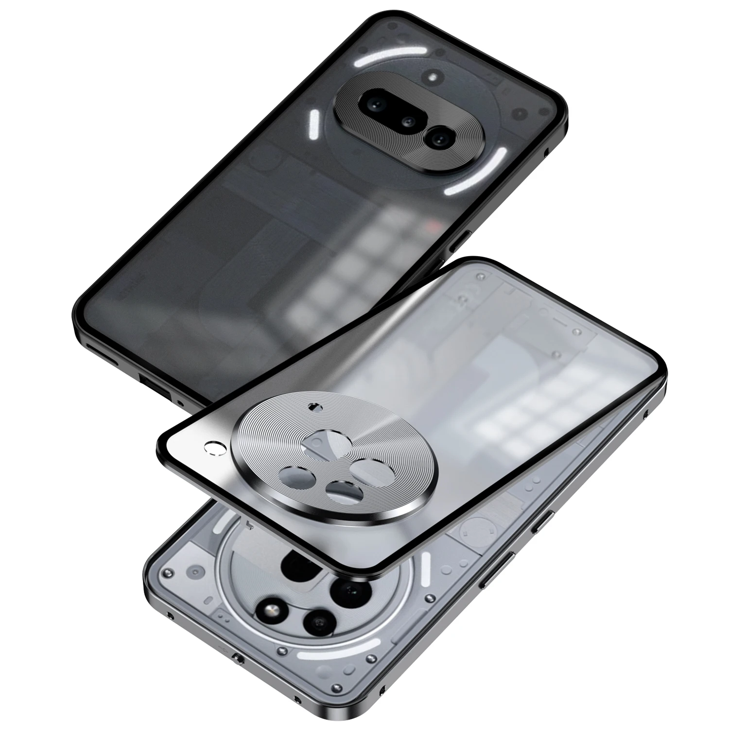 Premium Aviation Aluminum Alloy Bumper Phone Case with Magnetic Buckle ...