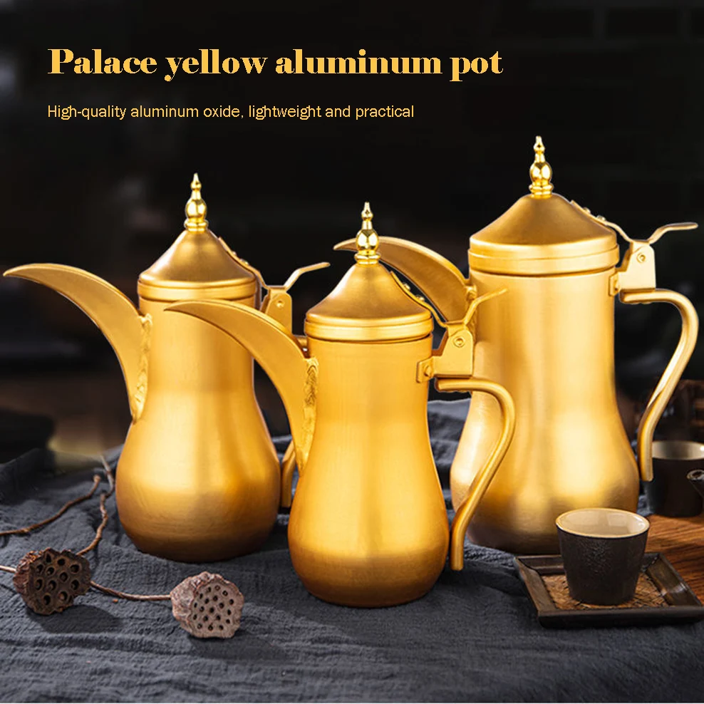 1L-1-4L-1-8L-European-Style-Palace-Pot-Thickened-Yellow-Aluminum-Teapot ...