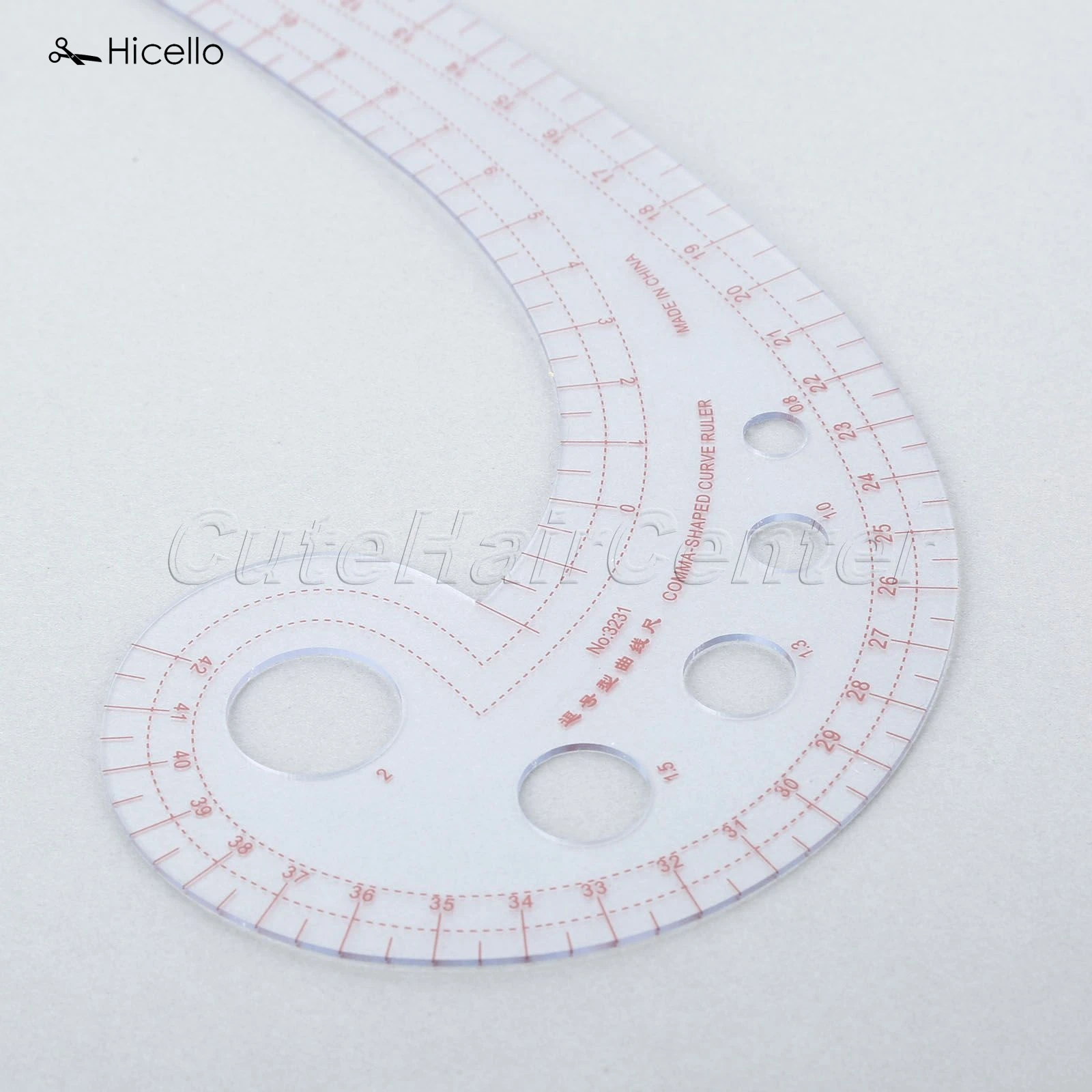 Hot-Selling-1PC-Plastic-Curve-Ruler-Sewing-Tools-Soft-Comma-Shaped ...