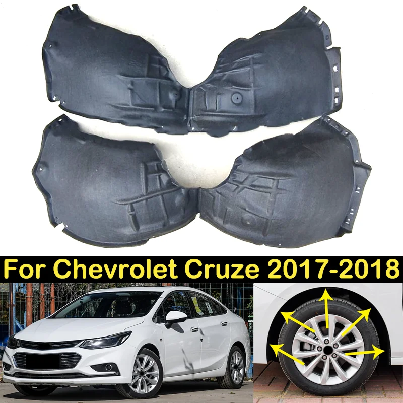 Guardabarros-delantero-y-trasero-para-Chevrolet-Cruze-revestimiento-de ...
