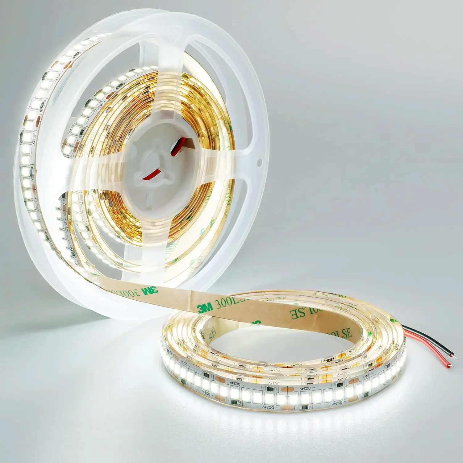 5M-10M-Roll-LED-Strip-DC-12V-24V-SMD-2835-120LEDs-M-White-Warm-White ...