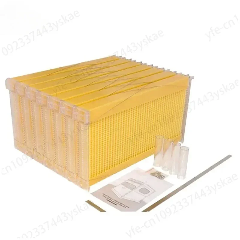 Automatic-Self-Flowing-Honey-7-Bee-Hive-Frames-Set-Apiculture-Equipment ...