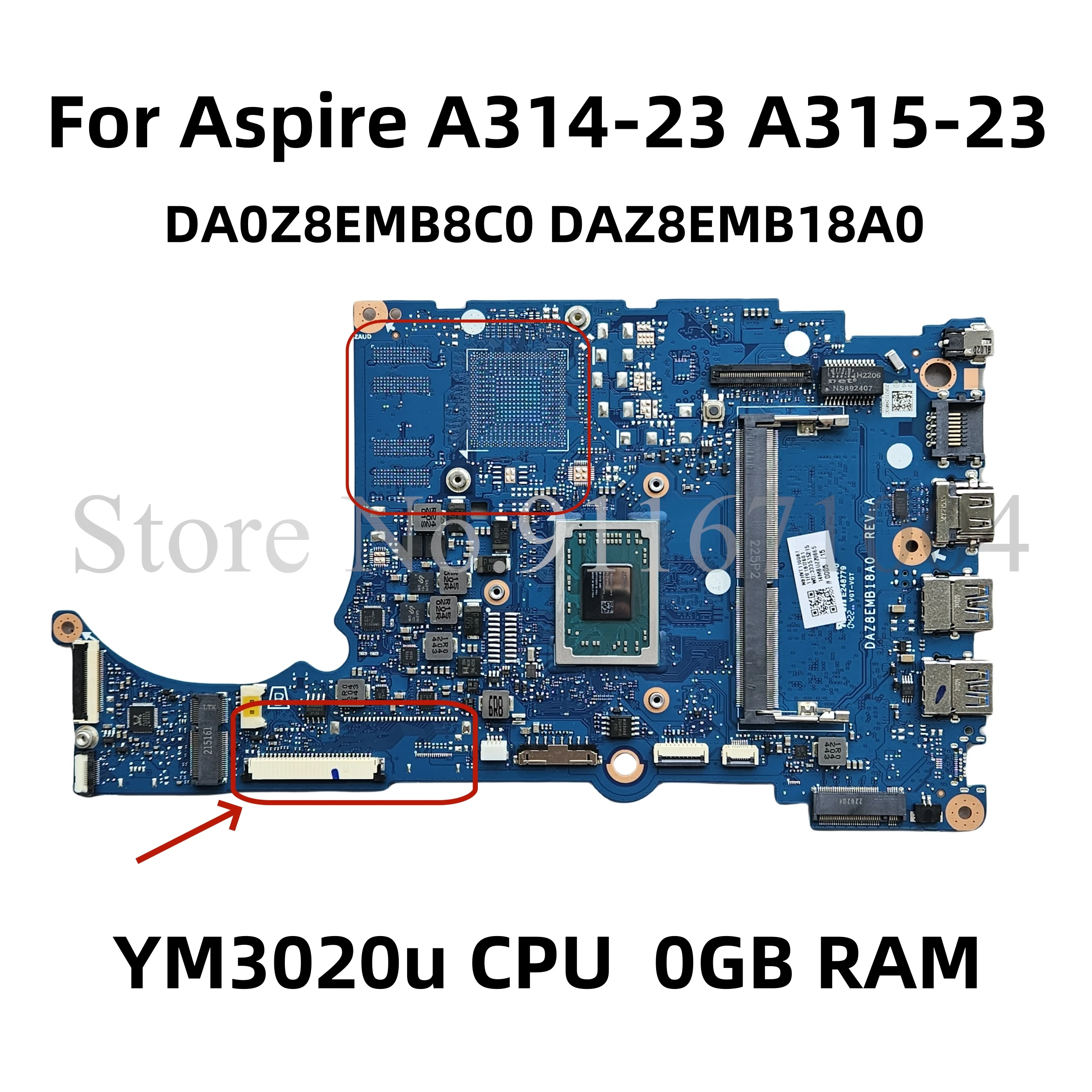 NEW-DA0Z8EMB8C0-DAZ8EMB18A0-Mainboard-For-Acer-Aspire-A314-23-A315-23 ...
