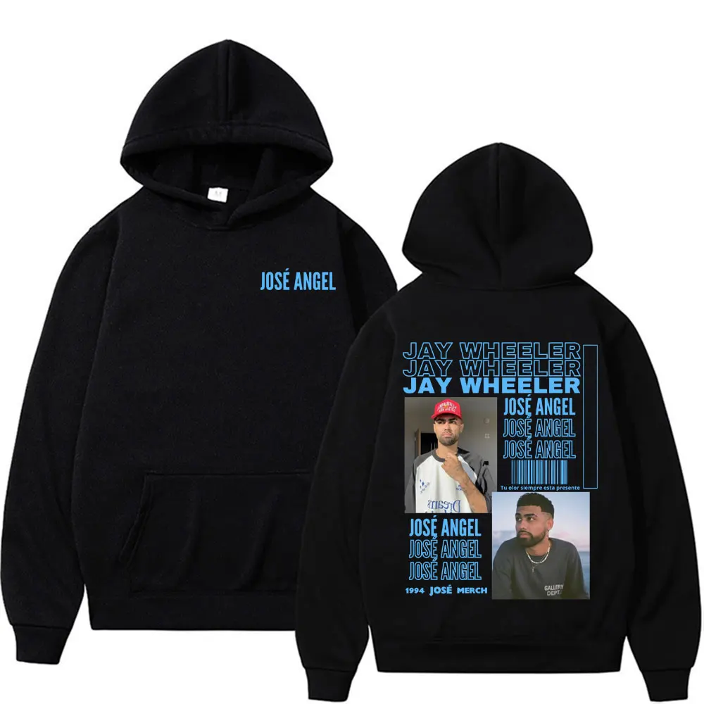 Rapper Jay Wheeler Jose Angel 2025 Tour Hoodie Men Harajuku Hip Hop ...