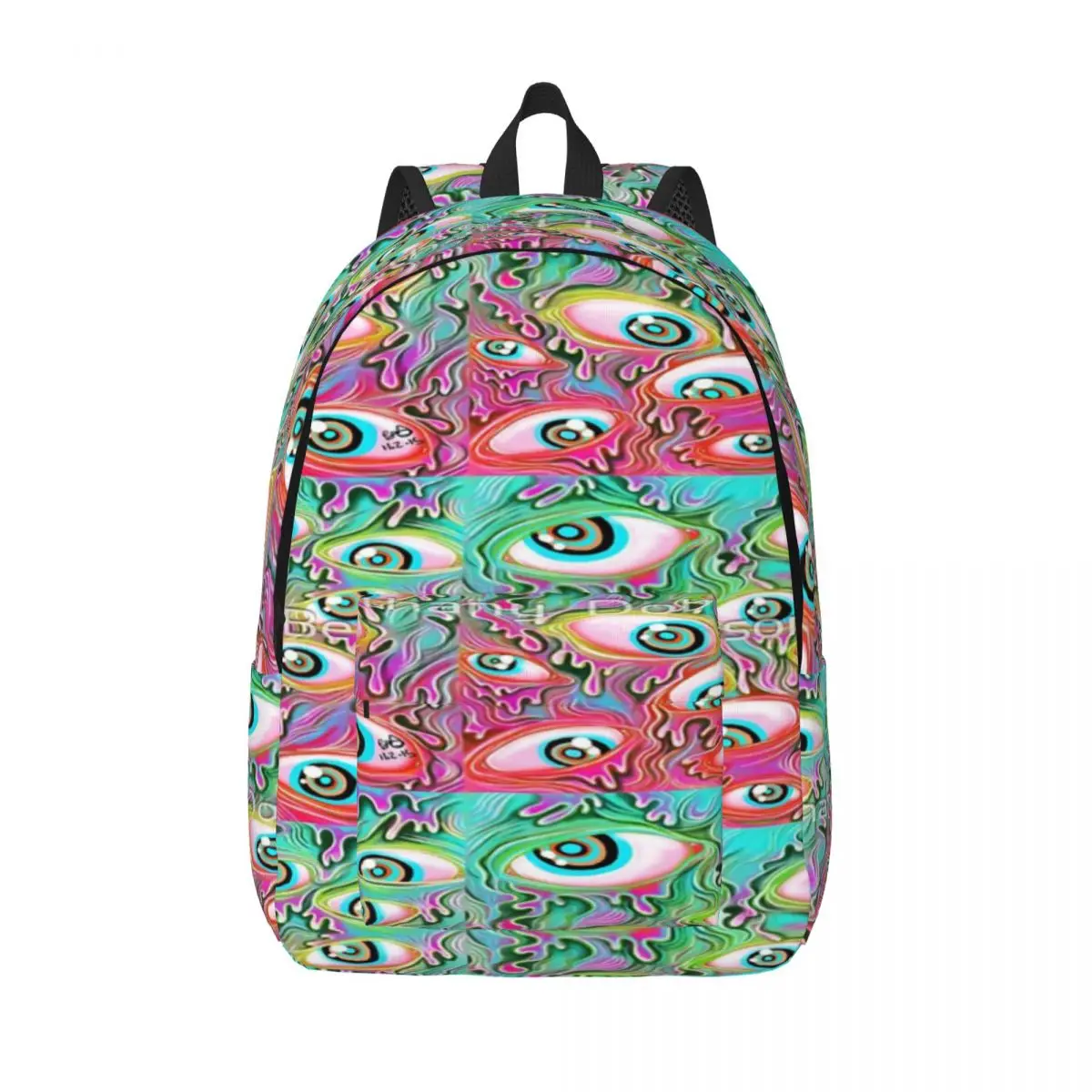 Eyeball-Pattern-Color-Alt-Simple-and-stylish-backpack-Canvas-backpack ...