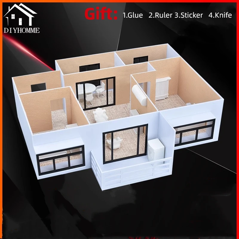 1-50-Scale-Architecture-Roombox-Miniature-Building-Model-Prefabricated ...