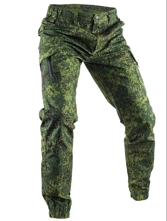 Russian Pants Spring Trouser Men Outdoor Green Camouflage New Jungle ...
