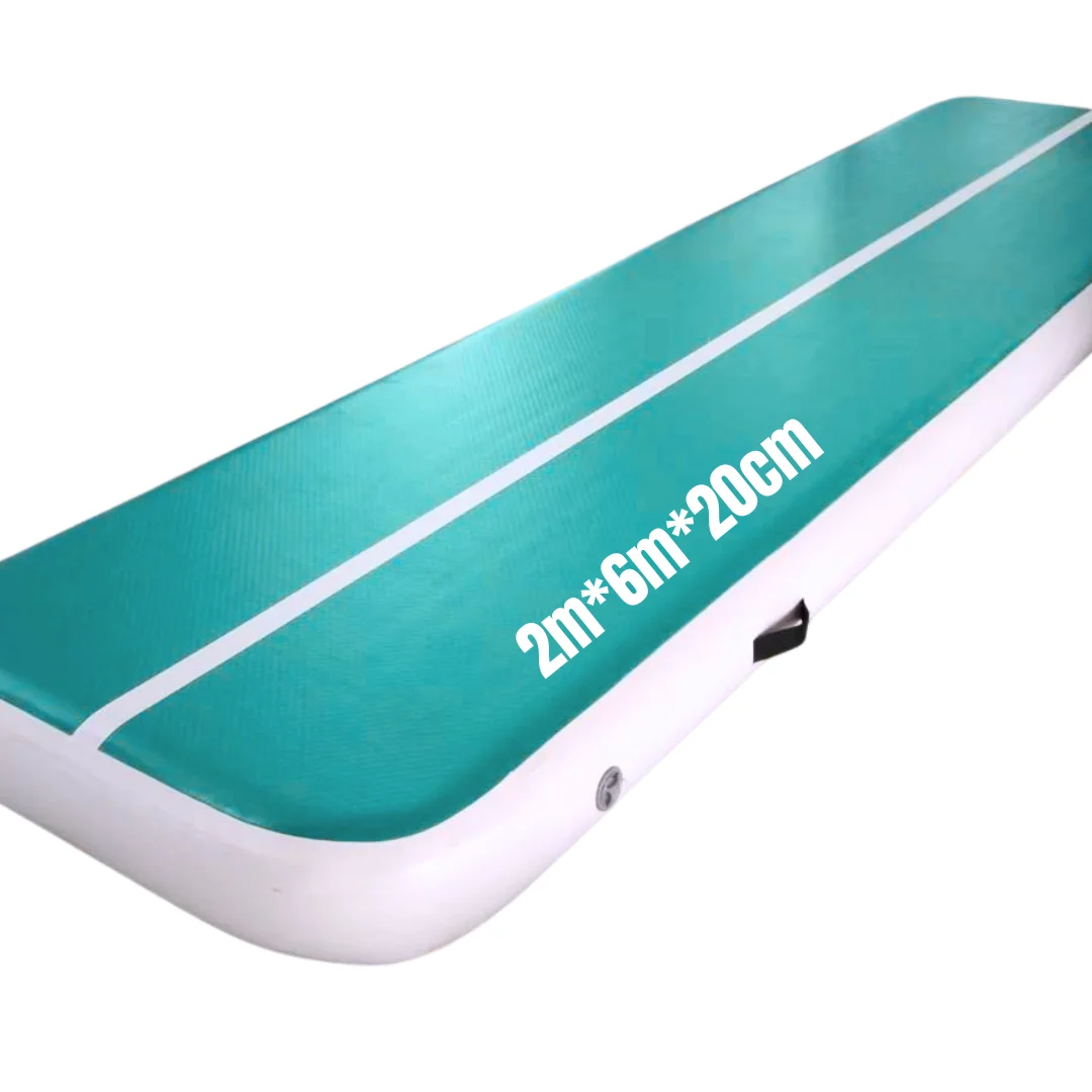 Inflatable Air Tumbling Track 20cm with Electric Pump for Home Gym Yoga ...
