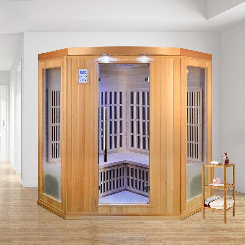Dahan-steam-room-household-solid-wood-anhydrous-sweat-steam-sauna ...