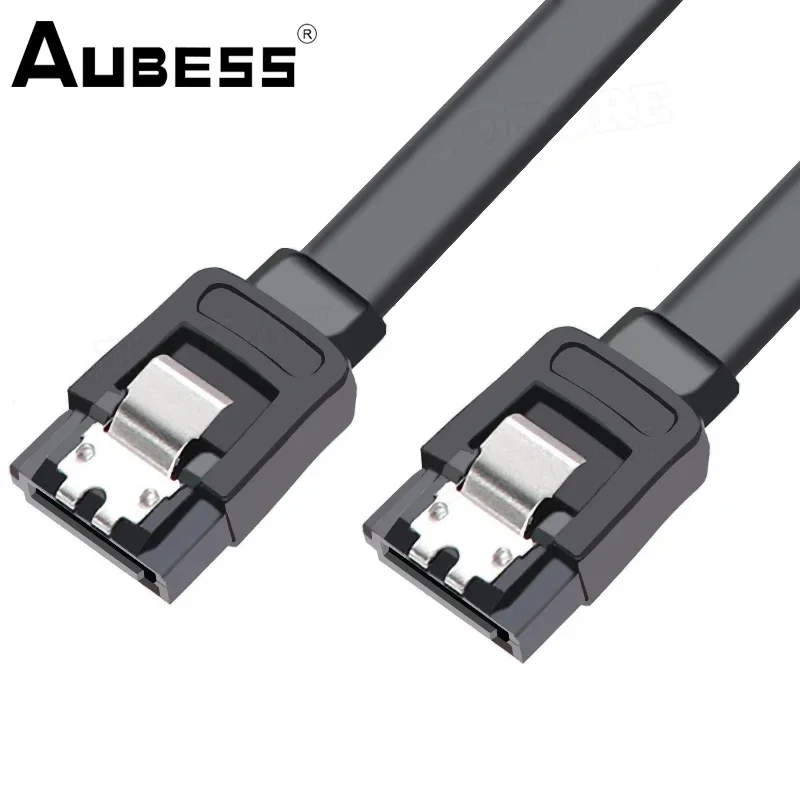 SATA 3.0 III 6Gb/s 40cm Hard Disk Drive Data Serial ATA Straight Cable ...