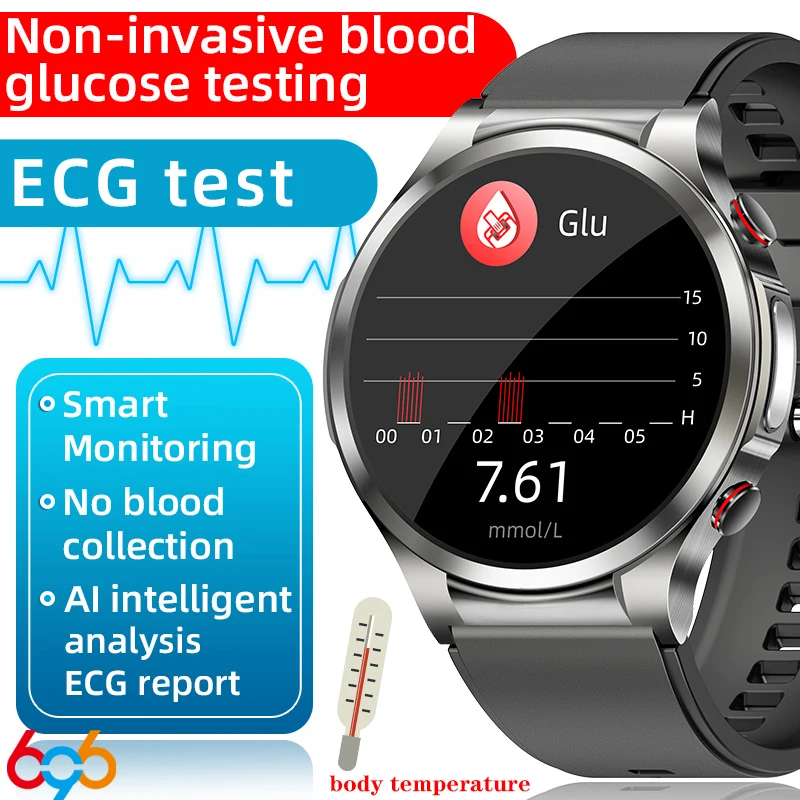 Smart Watch 1 32 HD Heart Rate Non Invasive Blood Sugar ECG PPG Body Smart Watch 1 32 HD Heart Rate Non Invasive Blood Sugar ECG PPG Body