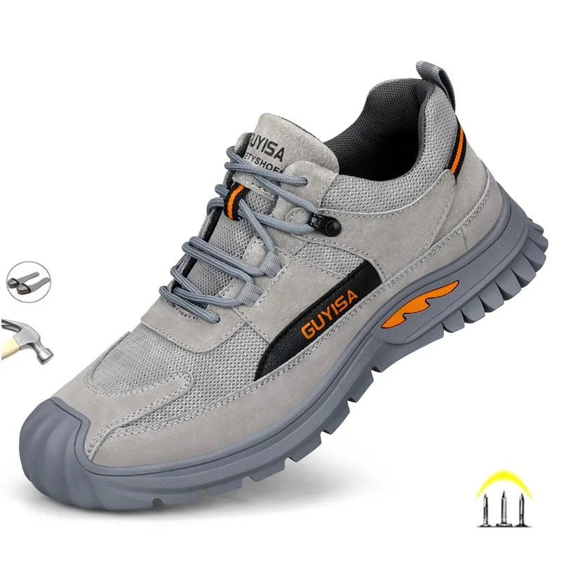 Men-s-Impact-Resistant-Breathable-Steel-Work-Shoes-Puncture-Resistant ...