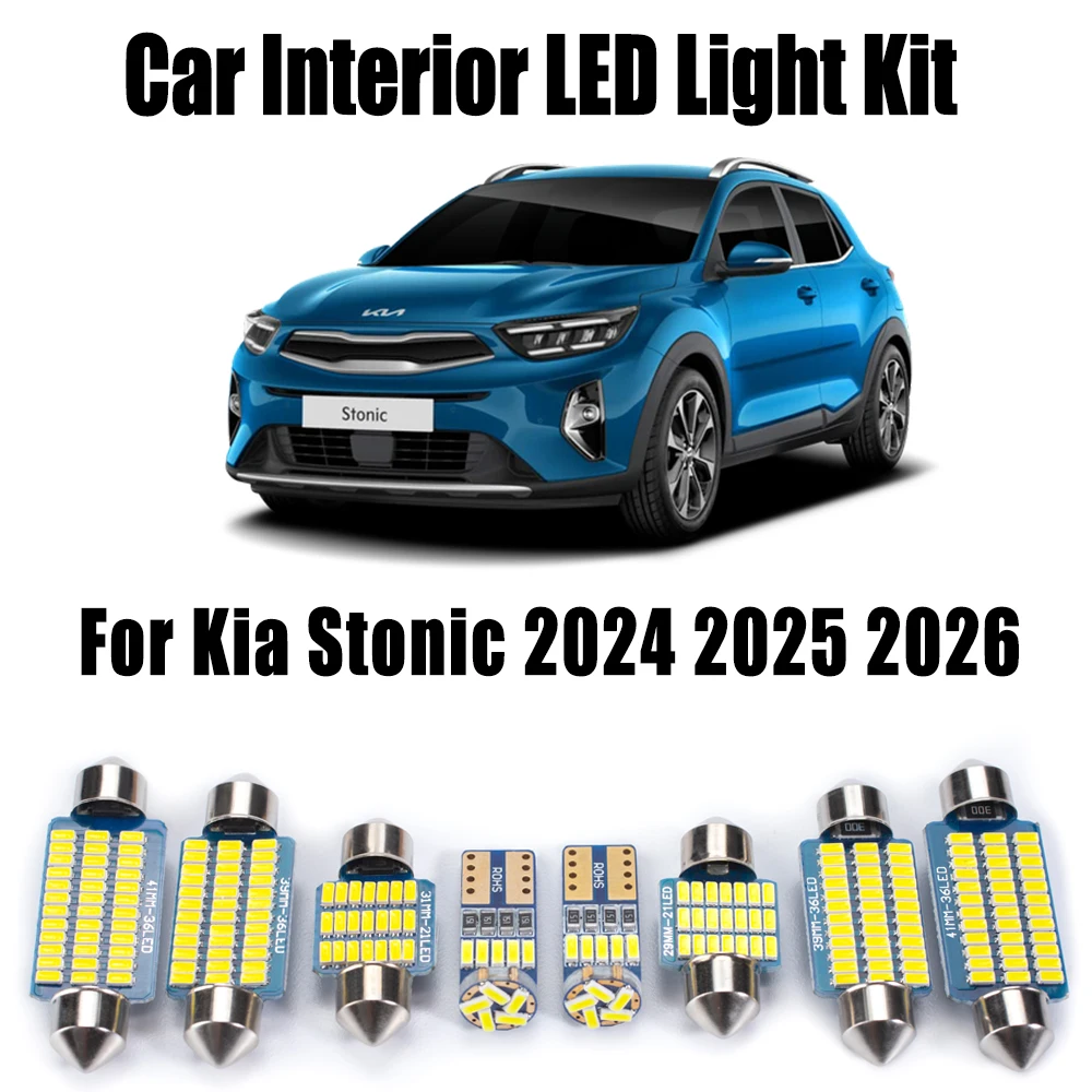 11Pcs Canbus For Kia Stonic 2024 2025 2026 Vehicle LED Interior Trunk ...