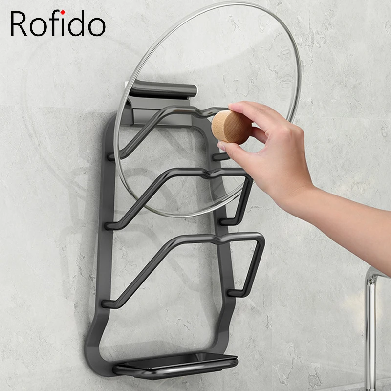 Wall-Mounted-Pot-Lid-Rack-Aluminum-Pan-Cover-Storage-Holder-for-Kitchen ...