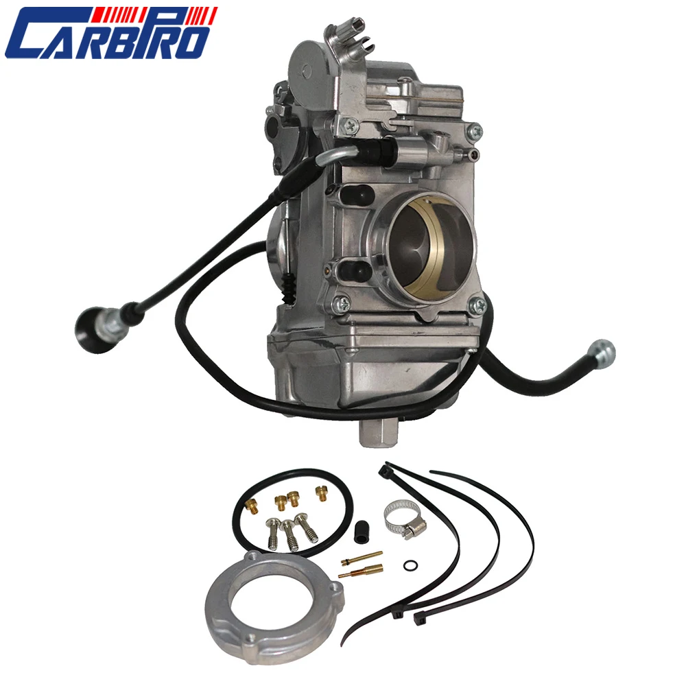 Carburetor For Mikuni HSR48 HSR 48mm Pumper Carb TM48-1 Polished 42 ...