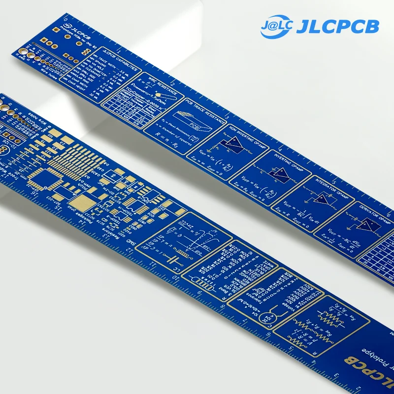 JLCPCB DIY 31*207mm Multifunctional PCB Electronic Ruler For Measuring ...