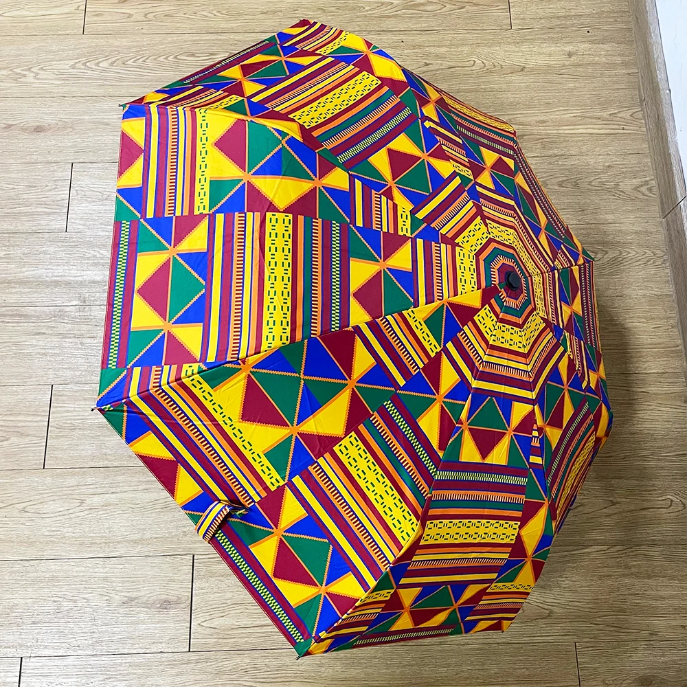 African Print Umbrellas