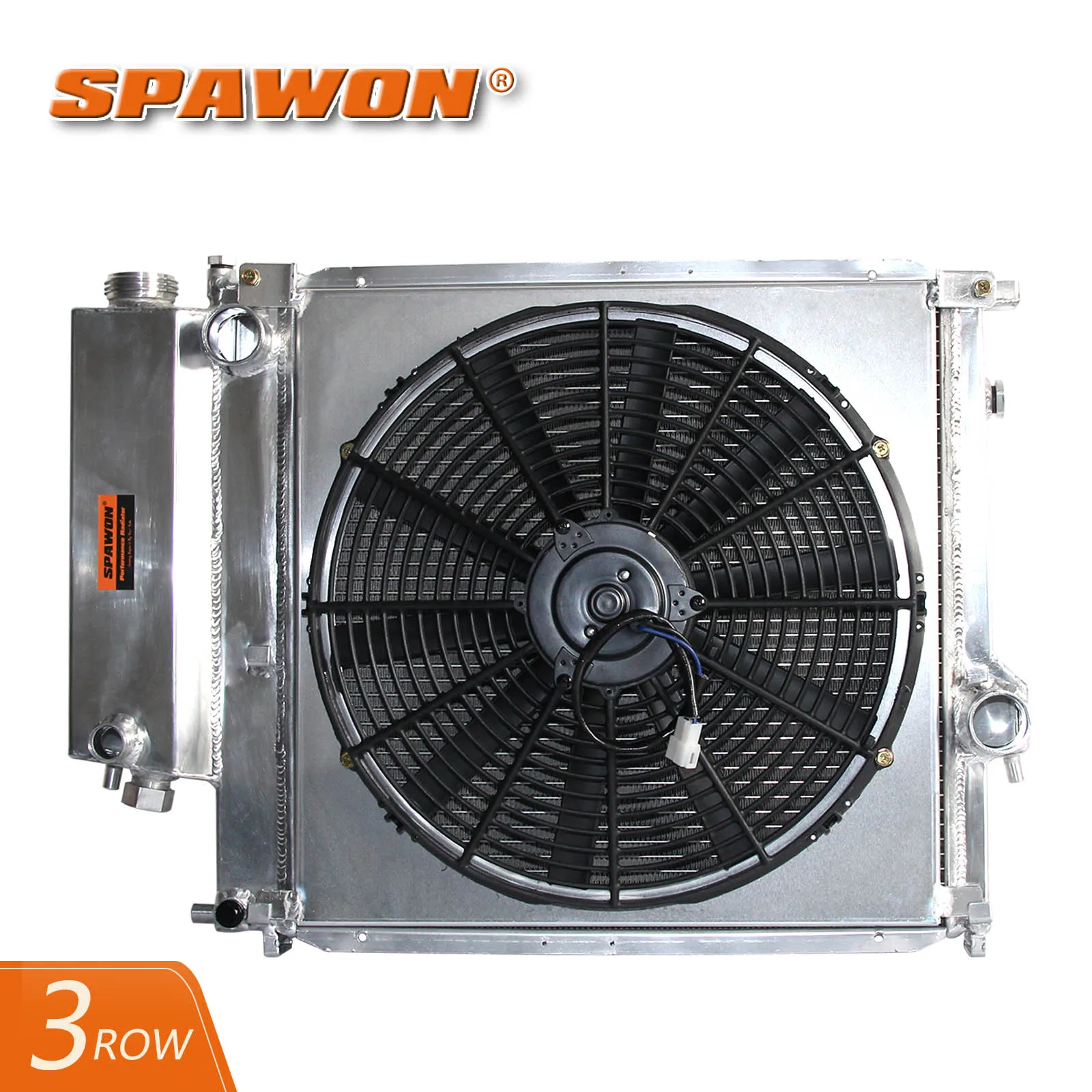 1295-3-Row-Manual-Aluminum-Radiator-Fan-Shroud-For-BMW-E36-316i-318i ...