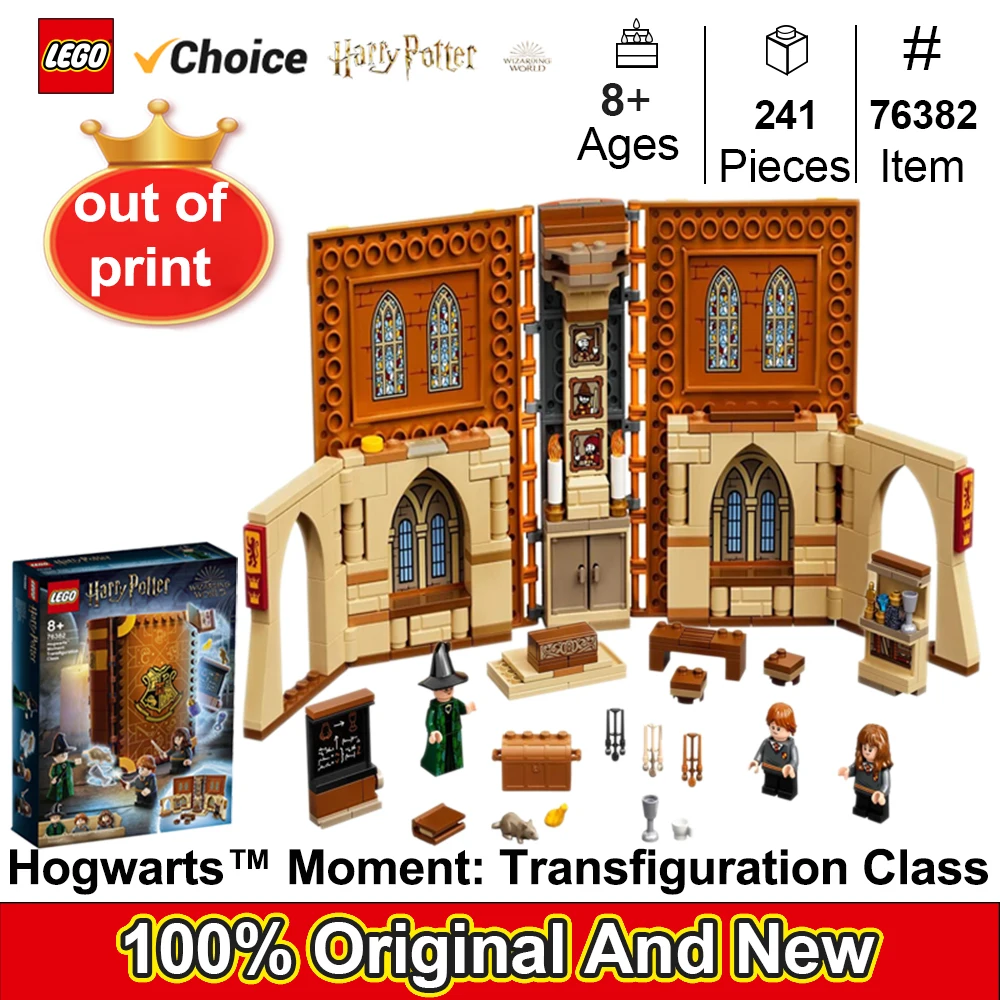 LEGO-76382-Harry-Potter-Hogwarts-Moment-Transfiguration-Class-Building ...
