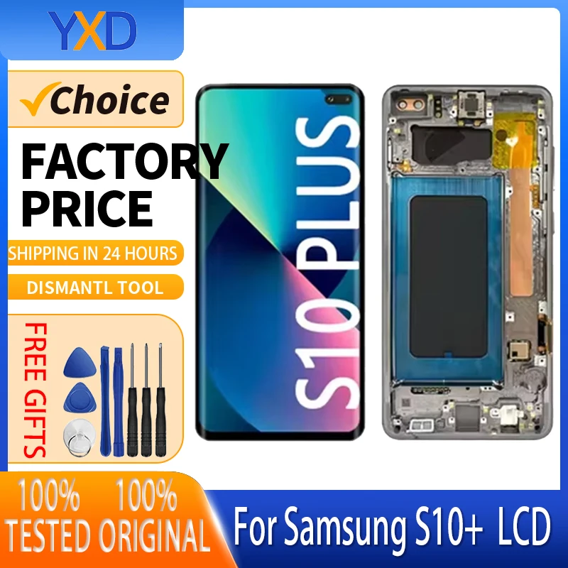LCD-Display-For-Samsung-Galaxy-S10-plus-LCD-Display-Touch-Screen-Digitizer-Assembly-For-Samsung ...