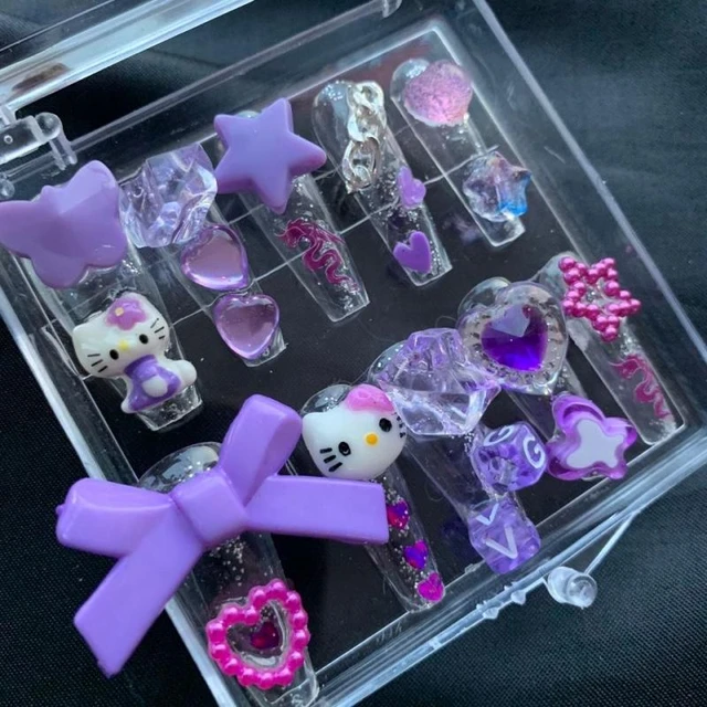 Hello Kitty Purple And Blue