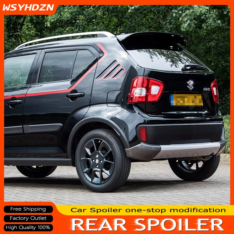 For-SUZUKI-Ignis-Rear-Roof-Spoiler-2016-17-18-19-2020-ABS-Plastic ...