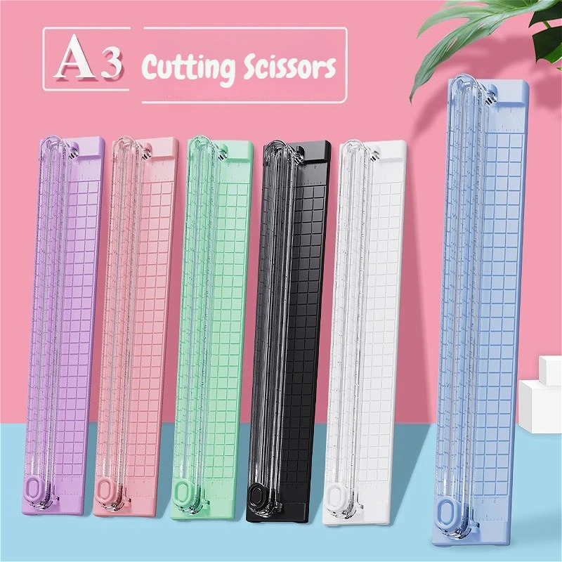 Adjustable Paper Cutter Trimmer Portable A3/A4 Paper Slicer for Craft ...