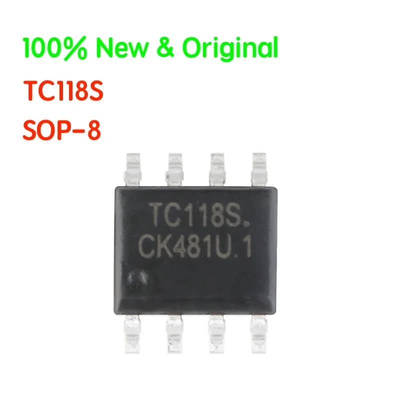 10PCS-LOT-TC118S-SOP-8-Single-channel-Dc-Motor-Driver-Chip-Original ...